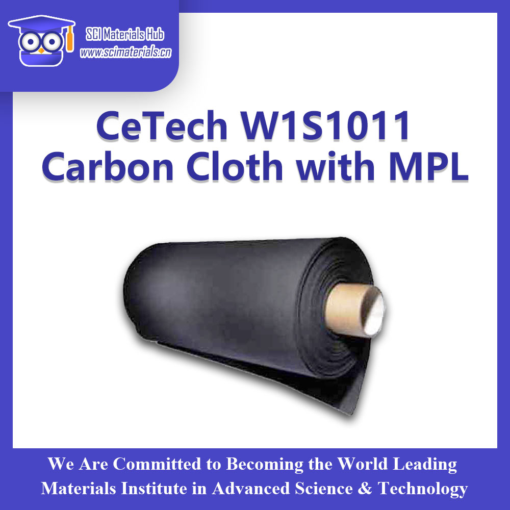 W1S1011 Carbon Cloth with PTFE & MPL-SCI Materials Hub